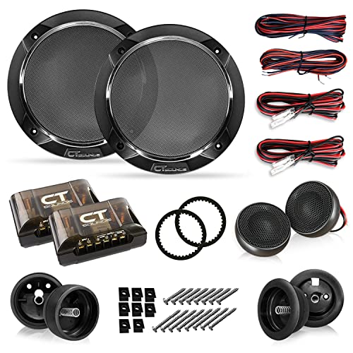 CT Sounds Meso 5.25β 240 Watt 2-Way Premium Component Speaker Set