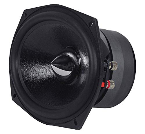 Rockville RVL69W 6x9 300w Competition Cast Aluminum Car Subwoofer Mid-Bass+Lows,Black