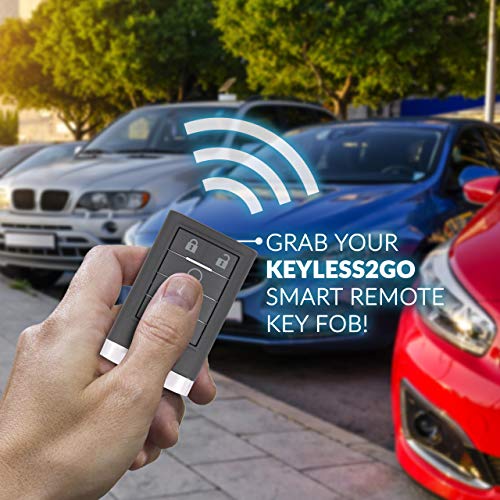 Keyless2Go Replacement for 5 Button Proximity Smart Key for Cadillac NBG009768T 22856930