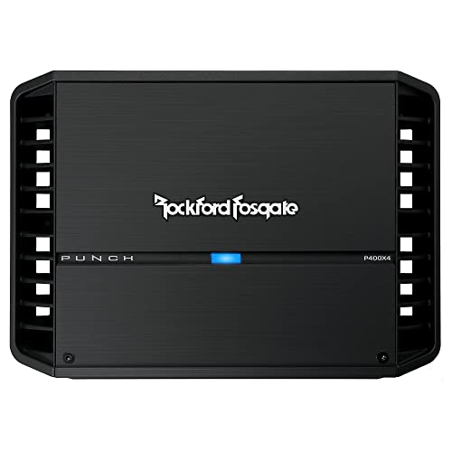 Rockford Fosgate P400X4 P400-X4 4 Channel Rockford Punch AMP (Certified Refurbished)