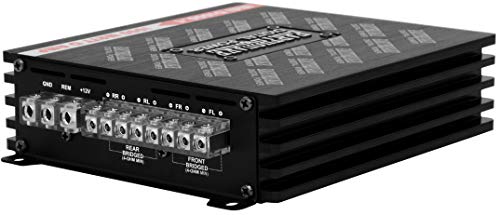 Earthquake Sound MiNi D1000.4 (Gen 2) Stereo Class D 4-Channel Car Amplifier, 1000 Watts