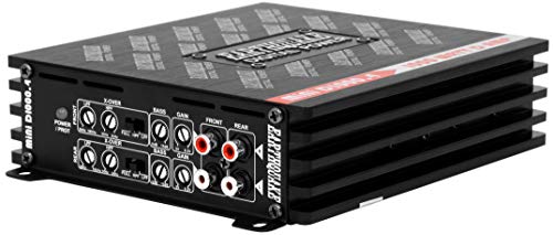 Earthquake Sound MiNi D1000.4 (Gen 2) Stereo Class D 4-Channel Car Amplifier, 1000 Watts