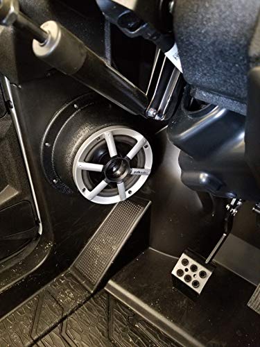 WFL Polaris General 1000 EPS Under Dash 6.5" Speaker enclosures Boxes pods Made in The USA!
