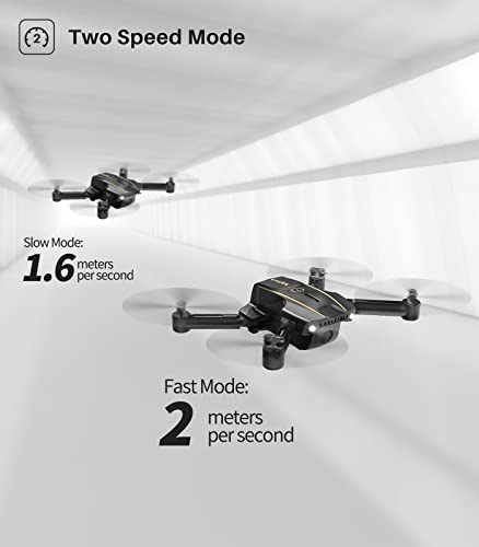 Mini Drone for Beginners, SYMA Portable Indoor Quadcopter with Altitude Hold,3D Flips,Headless Mode and Speed Switch, Easy to Fly Foldable Helicopter Plane Toy Gift for Boys Girls