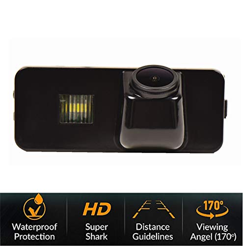 Rear Reversing Backup Camera Rearview License Plate Replacement Camera Night Vision Ip69k Waterproof for VW EOS,Golf V,Passat B7 CC,Golf VI MK6 Passat Tiguan Touareg VW Amarok/Robust Seat Leon Altea