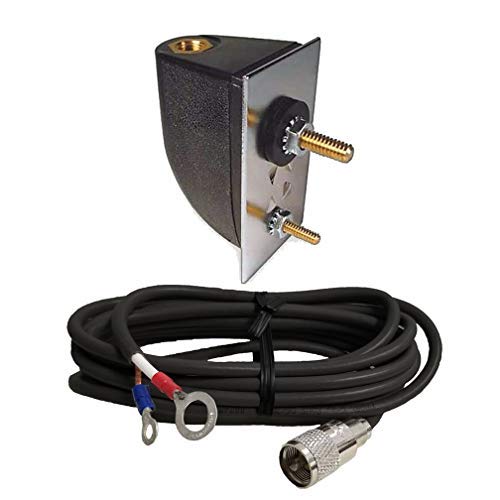 Firestik MKM2 Molded Side Mount with 18 ft. Fire-Flex Coax -W-Lugs