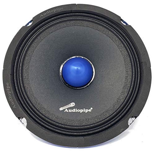 Audiopipe APMB-628PM 6 Inch 200 Watts Max 100 Watts RMS Power Low to Mid Frequency Car Audio Loudspeaker with 4 Ohm Impedance