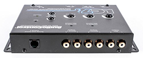 AudioControl LC7i Black 6-Channel Line Output Converter with Bass Restoration