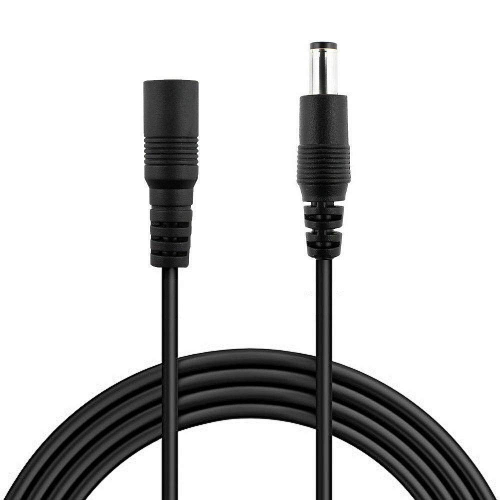 Yustda New 6 (6 Feet, 1.8m) DC Extension Power Cord Cable Lead for Fisher Price Rainforest Cradle Swing, Butterfly Garden Papasan Cradle Swing CHM85 J4205 J8518 R9951 X2535 X4400 X7050 X7051 X7340