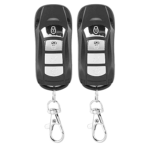 Motorcycle Alarm System, Akozon 12V Universal Motorcycle Wireless Anti-Theft Security Alarm System with 2 Remote Control for Motorcycle Alarm System for car Alarm System