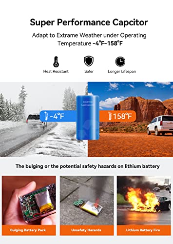 DDPAI Dash Cam Mola N3 GPS Front Dash Cam 1600P, 2K Dash Cam Recorder Front Car Accident Dashboard Camera for Car, Infrared Night Vision,GPS Logging, 24hr Parking Mode, App Wi-Fi,128GB max