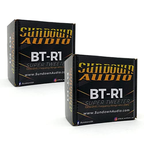Sundown Audio BT-R1 100W Super Tweeter Pair