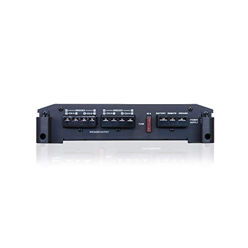 Alpine PK BBX-F1200 BBX Series 600W 2-ohm Stable 4 Channel Class-A/B Amplifier w/Amp Kit