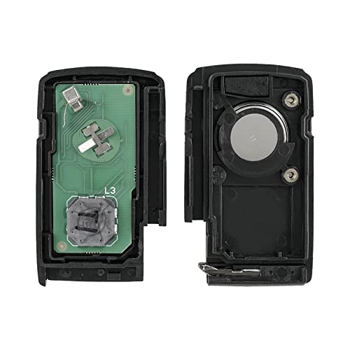 Key Fob Remote Replacement Fits for Toyota Prius 2004-2009 Keyless Entry 2+1 Buttons Remote Control for Silver Logo (MOZB31EG)