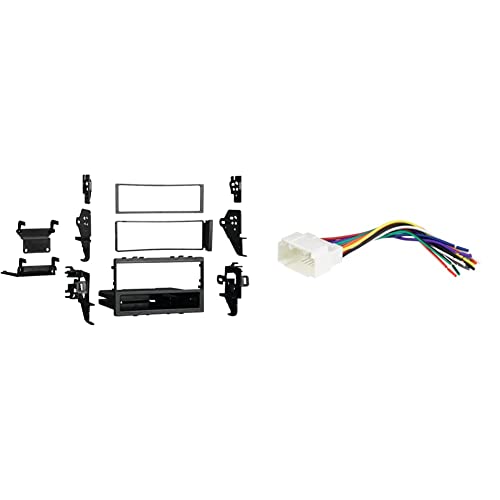 Metra 99-7898 Dash Kit for Honda Multikit88-Up & Scosche HA08B Compatible with Select 1998-11 Honda Power/Speaker Connector/Wire Harness for Aftermarket Stereo Installation with Color Coded Wires