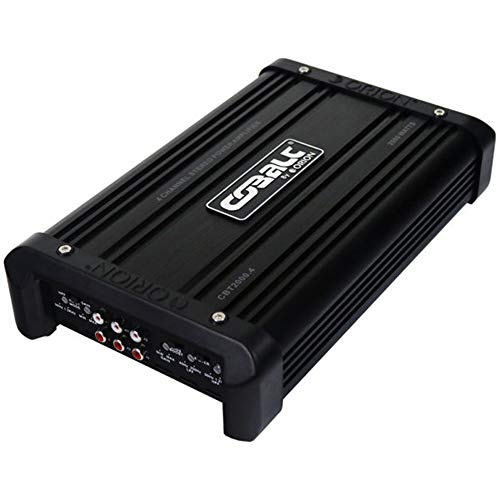 Orion Cobalt 4 Channel Amplifier β Class A/B Multichannel Amplifier 1000W RMS 2000W Max, Car Electronics Car Audio Stereo Subwoofer 2 Ohm Stable Bass Boost MOSFET Amplifier for Car Speakers Sub Amp