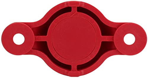 Fastronix 1/2" Heavy Duty Stainless Steel Single Stud Power and Ground Junction Block with Red and Black
