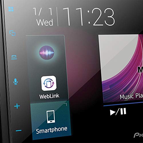 Pioneer DMH-2600NEX Multimedia Bluetooth Car Stereo Receiver with Apple CarPlay, Android Auto, 6.8" WVGA Display and Gravity Magnet Phone Holder Bundle