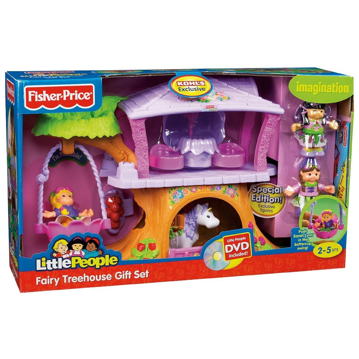 Fisher-Price Little People Fairyland Treehouse Giftset