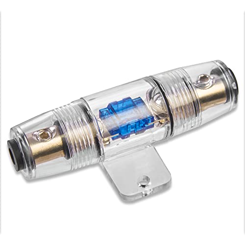 Belva BAK44BL 4 Gauge Premium (CCA) Copper Clad Aluminum Complete 4-Channel Amplifier Wiring Kit with RCA for Amplifiers up to 1200 Watts - Blue