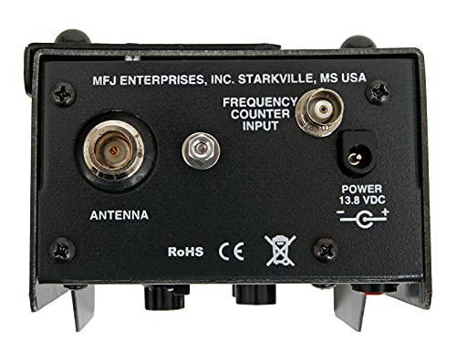 MFJ-269DPRO MFJ269DPRO Original MFJ Enterprises Antenna SWR Analyzer, HFVHFUHF.530-230 MHz, 430-520 MHz - N and BNC Connectors with N-to-UHF Adapter, Black, Medium
