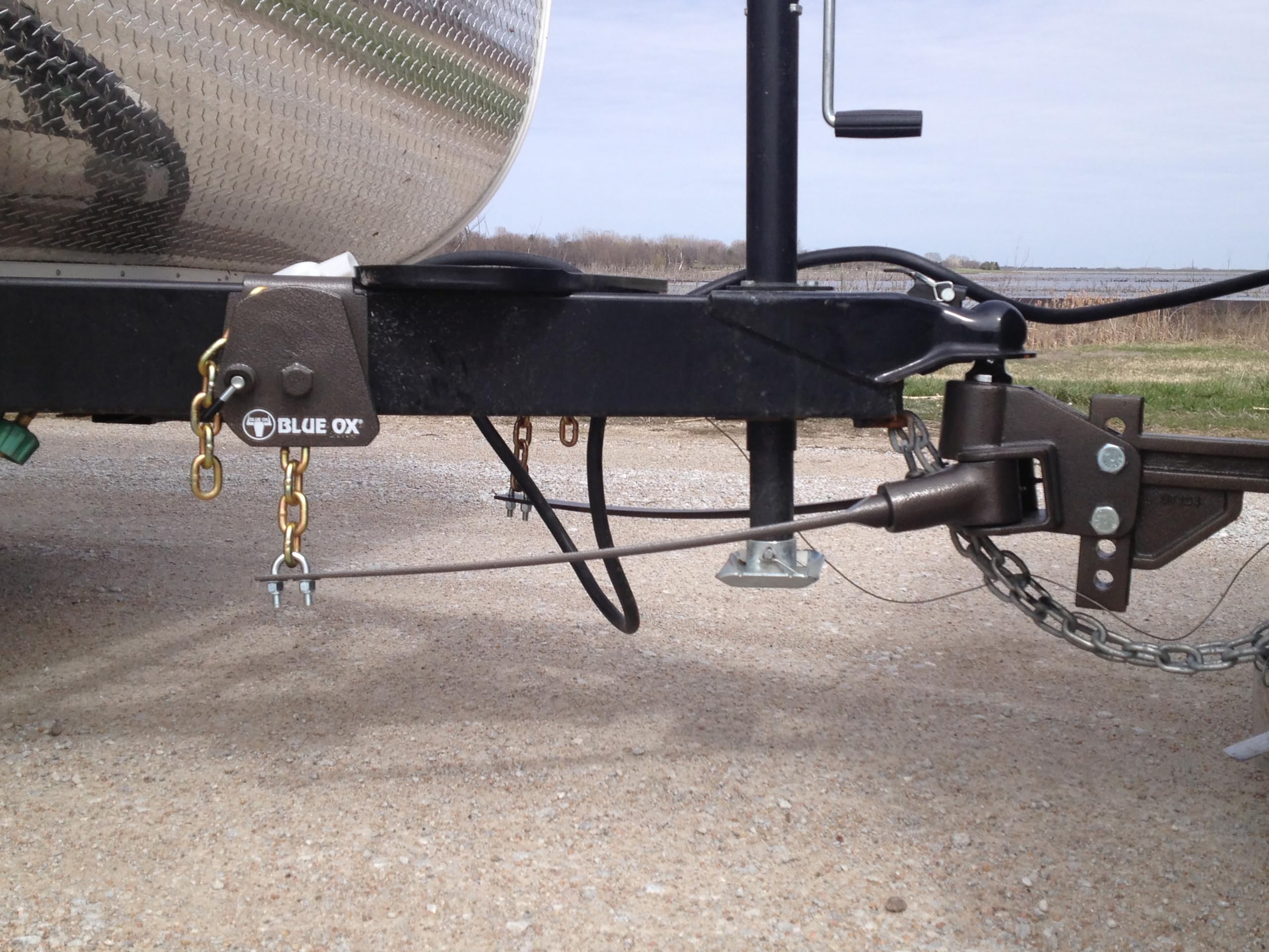 Blue Ox BXW4008 1500 lbs Spring Bar Kit, Black