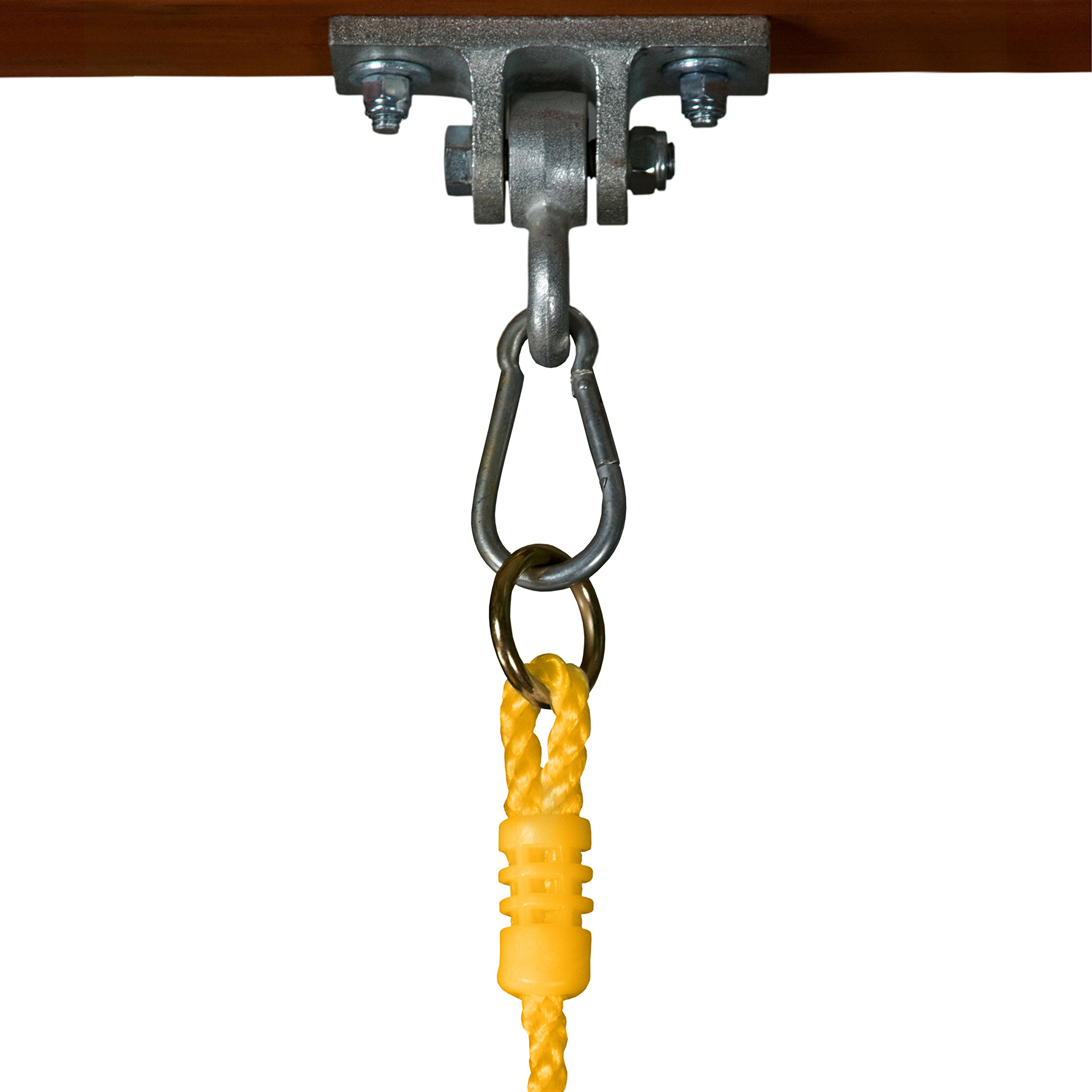 Swing-N-Slide WS 4001-B Plastic Infant Swing with Nylon Rope Swing Set Attachment, Blue w/Yellow