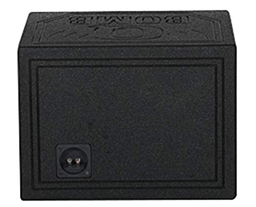 Rockville RQB12HP Single 12" Horn Ported Subwoofer Sub Box Enclosure w/Bed Liner