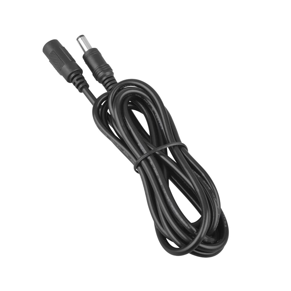 J-ZMQER 6' (6 Feet, 1.8m) DC Extension Power Cord Cable Lead Compatible with Fisher Price Rainforest Cradle Swing