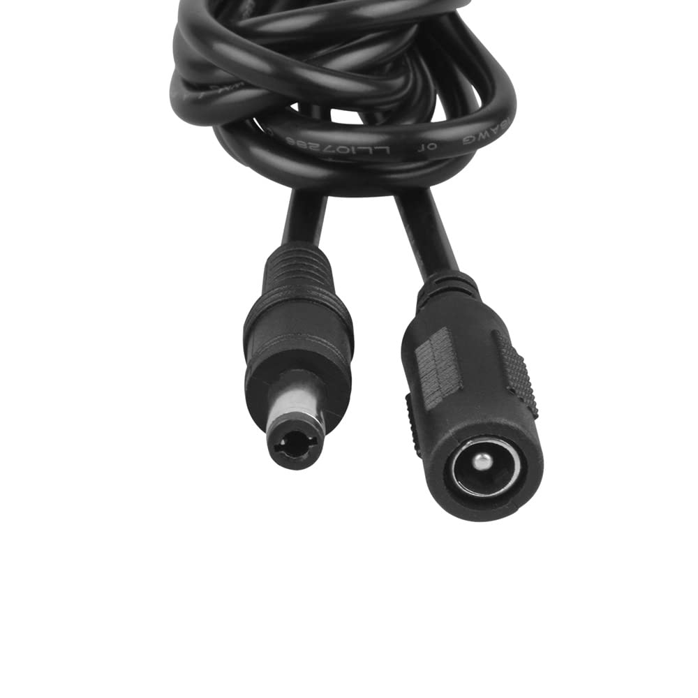 J-ZMQER 6' (6 Feet, 1.8m) DC Extension Power Cord Cable Lead Compatible with Fisher Price Rainforest Cradle Swing