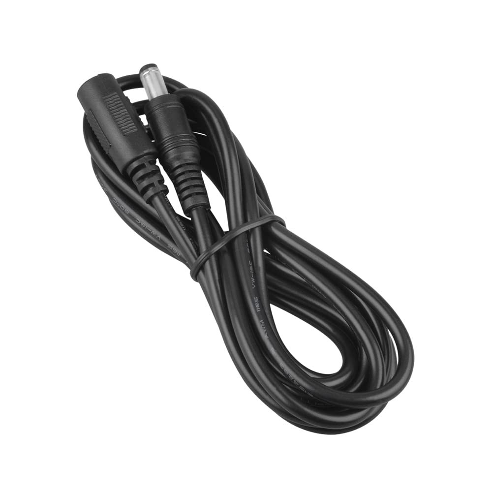 J-ZMQER 6' (6 Feet, 1.8m) DC Extension Power Cord Cable Lead Compatible with Fisher Price Rainforest Cradle Swing