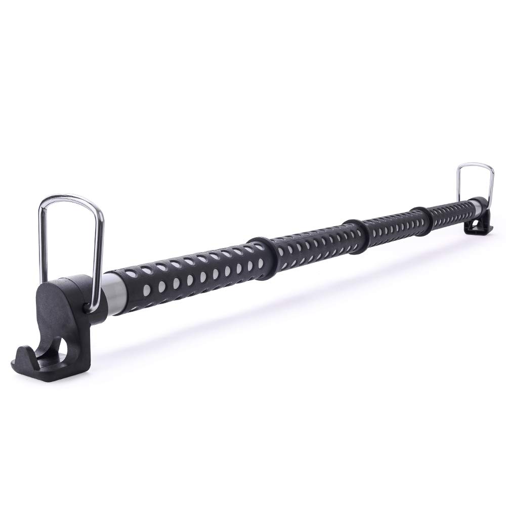 MICTUNING Car Clothes Hanger Bar Expandable 36 to 65 inches Retractable Vehicle Cloth Rack Hanger Rod for Car Truck RV SUV Road Travel - Coat Hanger Hold up to 60lbs