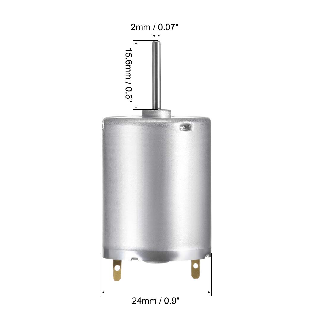 uxcell Micro Motor DC 3V 2800-2900RPM High Speed Motor for DIY RC Cars Remote Control