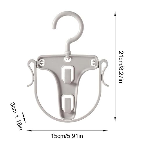 NOTRYA Wall Mounted Drying Rack, High-Neck Sweater Hanger Closet Organizers Collapsible Hooded Sweater Hangers Clothes Drying Rack Folding