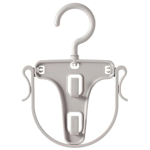 NOTRYA Wall Mounted Drying Rack, High-Neck Sweater Hanger Closet Organizers Collapsible Hooded Sweater Hangers Clothes Drying Rack Folding