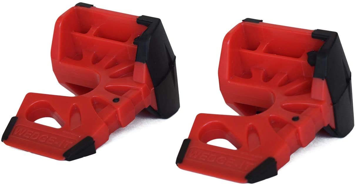 Wedge-It - The Ultimate Door Stop - Red (2 Pack)