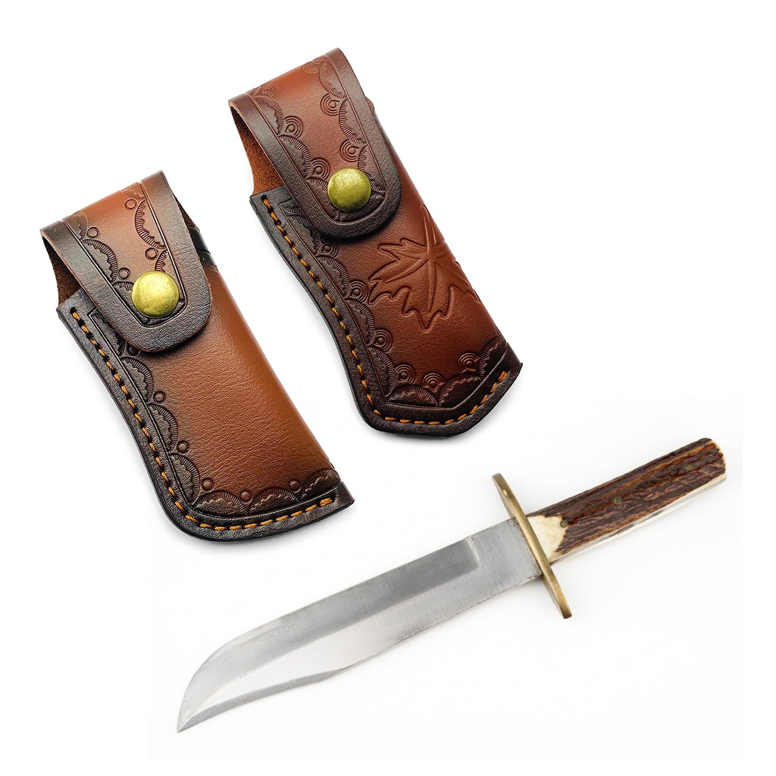Pocket Knife Sheath Handmade Pouches Leathers Knife Holsters Folding Knife Holder Outdoor Carry Sheath Tool Easy to Use Pocket Knife Sheath Holder Durable