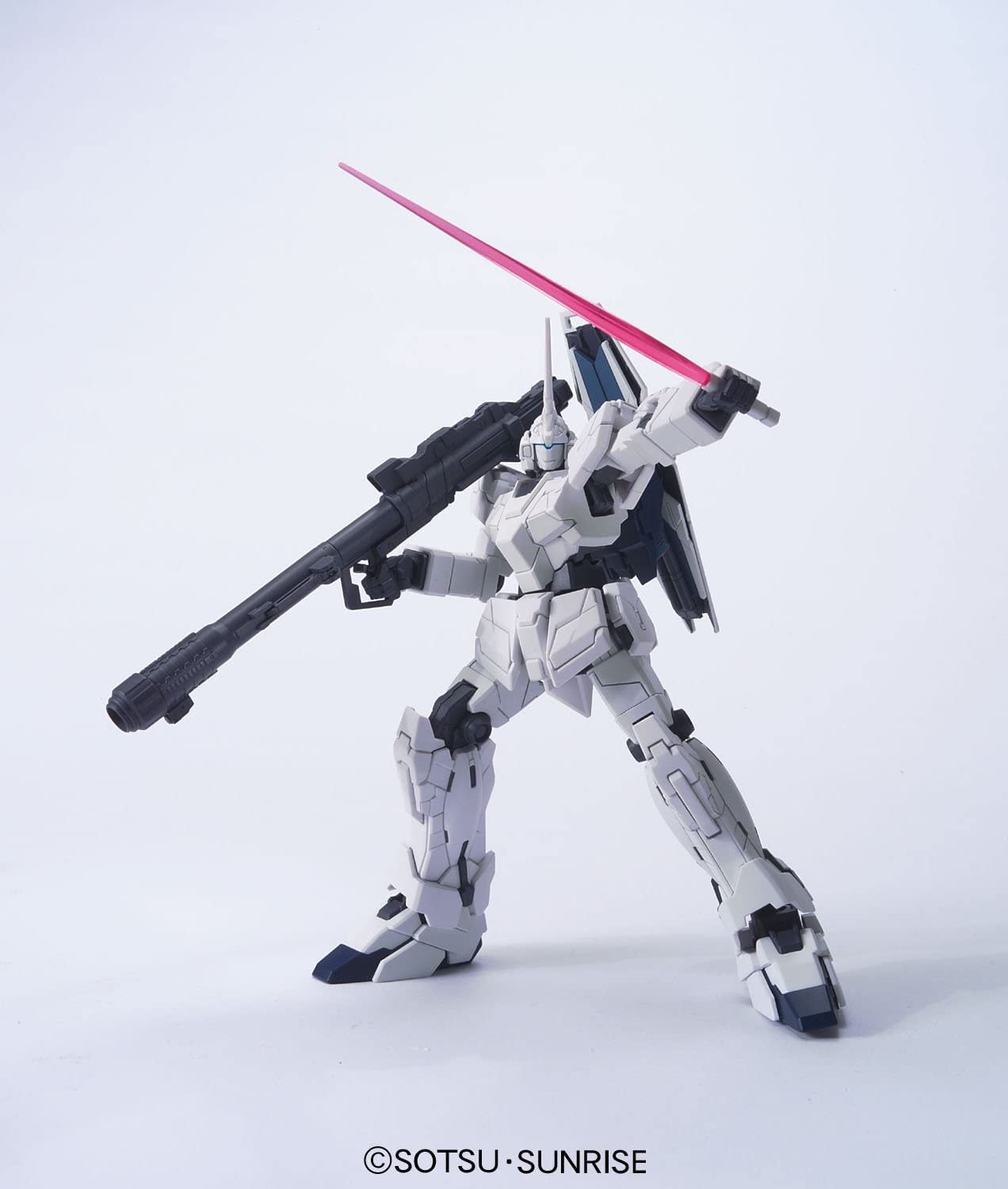 Bandai Hobby - Gundam UC - #101 Unicorn Gundam (Unicorn Mode), Bandai HGUC 1/144 Scale Model Kit