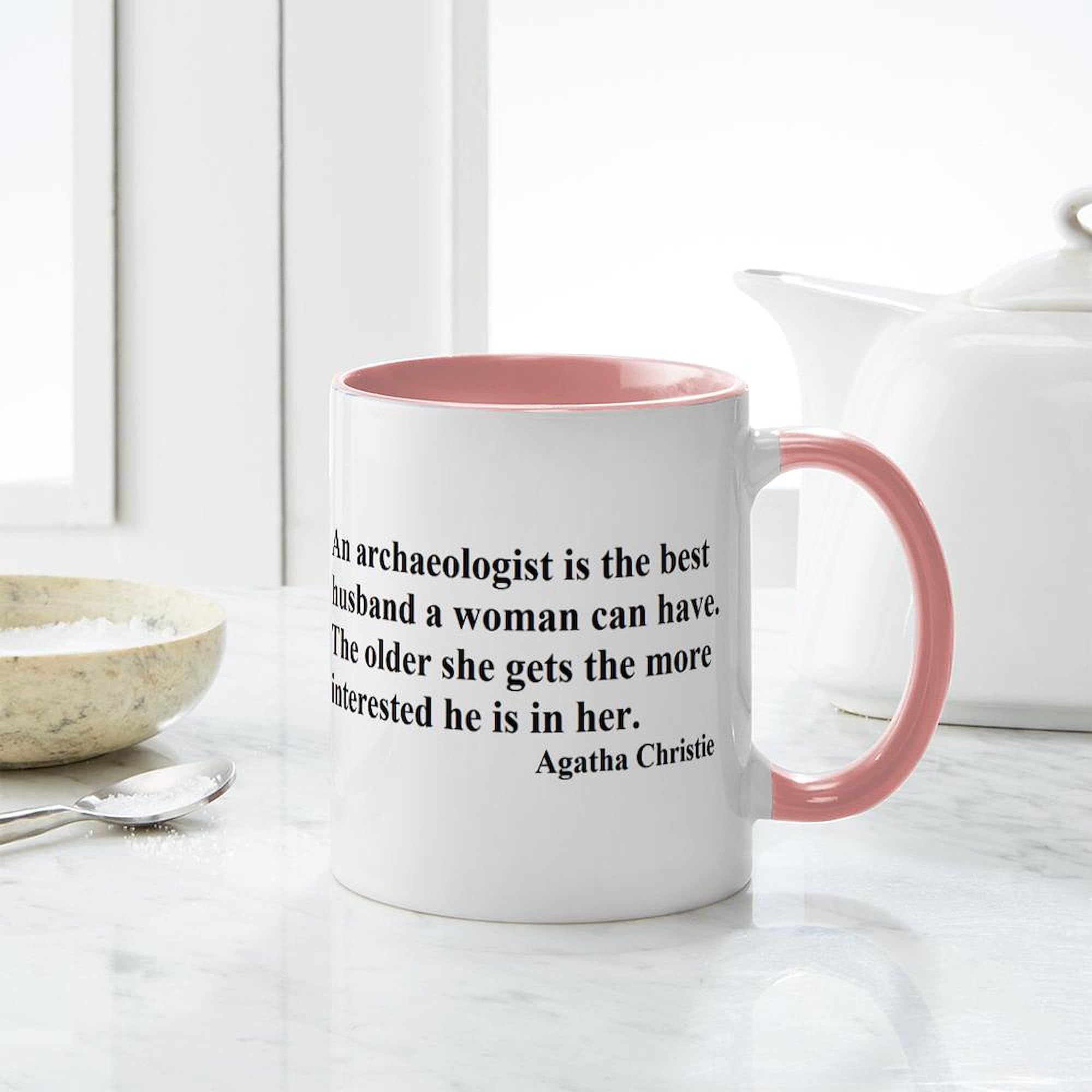 CafePress Phdiva Agatha Christie Coffee Mug Ceramic Coffee Mug, Tea Cup 11 oz