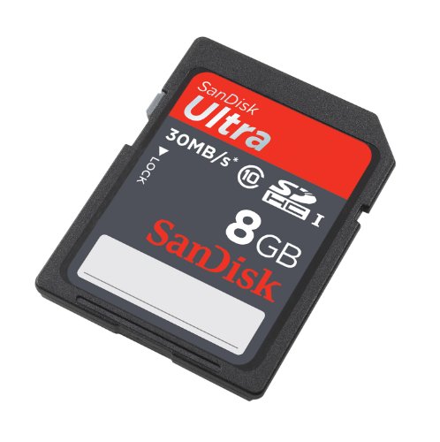 SDSDU-008G-U46 SanDisk Ultra 8GB SDHC Class 10/UHS-1 Flash Memory Card