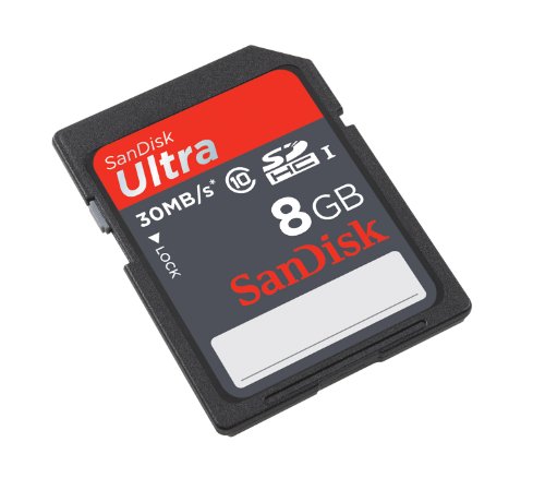 SDSDU-008G-U46 SanDisk Ultra 8GB SDHC Class 10/UHS-1 Flash Memory Card