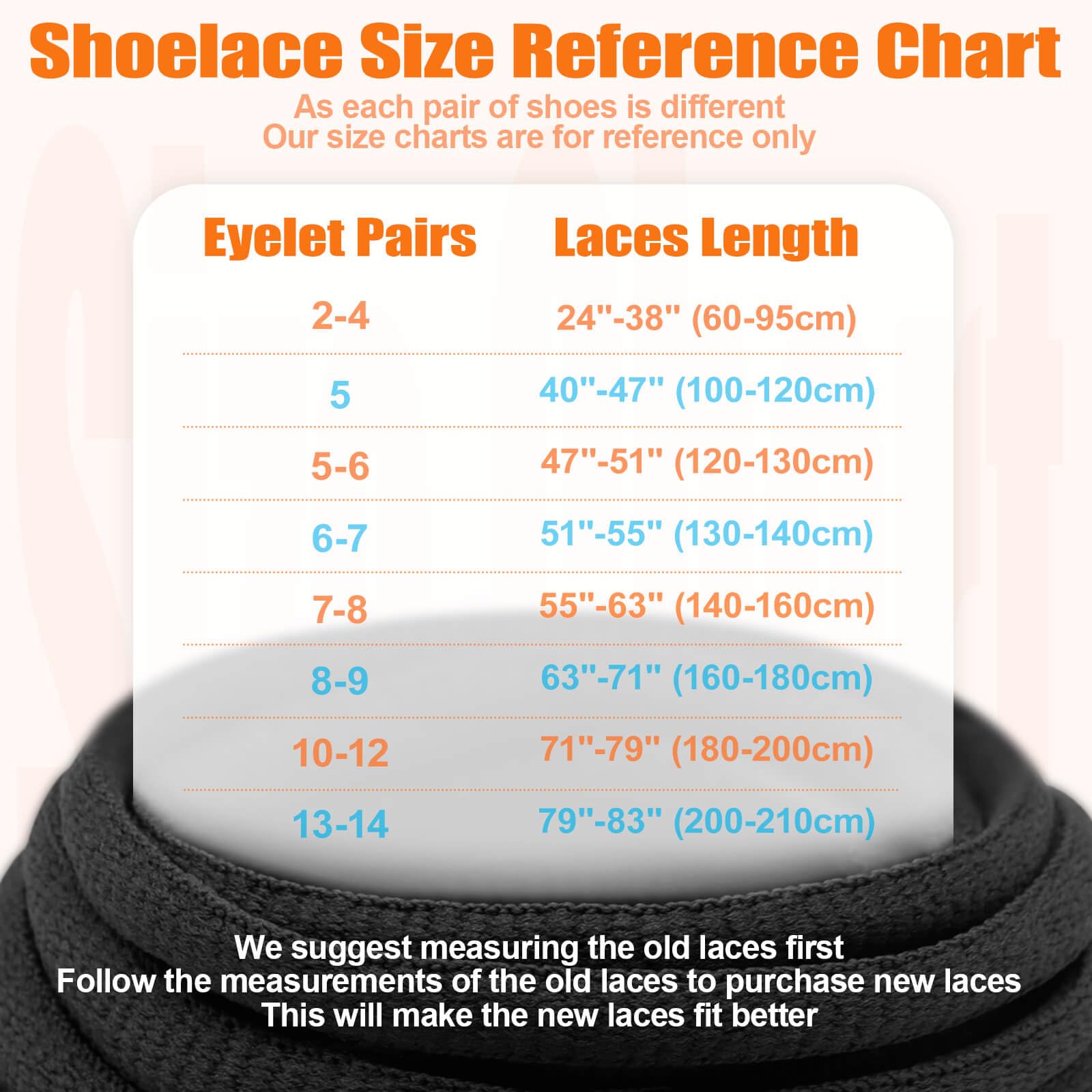 DELELE 2Pair Oval Shoes laces 42 Colors Half Round 1/4" Athletic ShoeLaces for Sport/Running Shoes Shoe Strings Black -45 inch