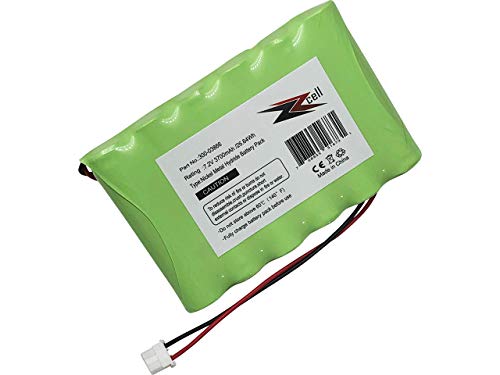 ZZcellĀ® High Capacity Battery for 300-03866 Honeywell Alarm Lynx 5100, 5200, 5210, Lynx Touch 7000, Lyric Controller, Lyric Keypad LCP500-L, LYNXRCHKIT-SHA, OSA214, LCP500-4B, 7.2V, 3700mAh