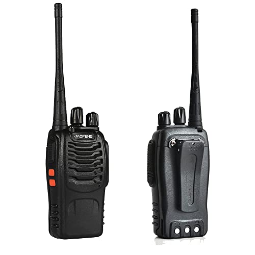 BAOFENG BF-888S Walkie Talkie 20 Pack Rechargeable Handheld Two Way Radio with Headset