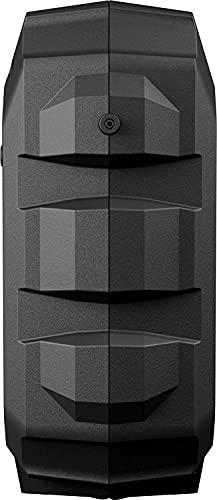 Monster Rockin' Roller Mini | Portable Bluetooth Wireless Speaker, 60 Watts, up to 36 Hours Playtime, Mic/Guitar Input, IPX4 Water Resistant