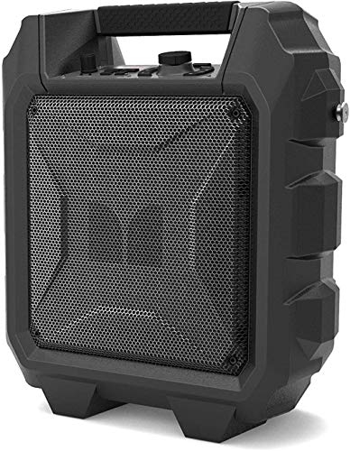 Monster Rockin' Roller Mini | Portable Bluetooth Wireless Speaker, 60 Watts, up to 36 Hours Playtime, Mic/Guitar Input, IPX4 Water Resistant