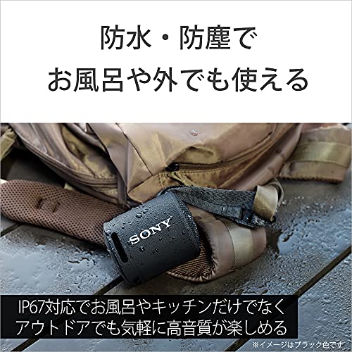 Sony SRS-XB13 LIC [Wireless Portable Speaker Bluetooth Compatible Powder Blue] Shipped from Japan
