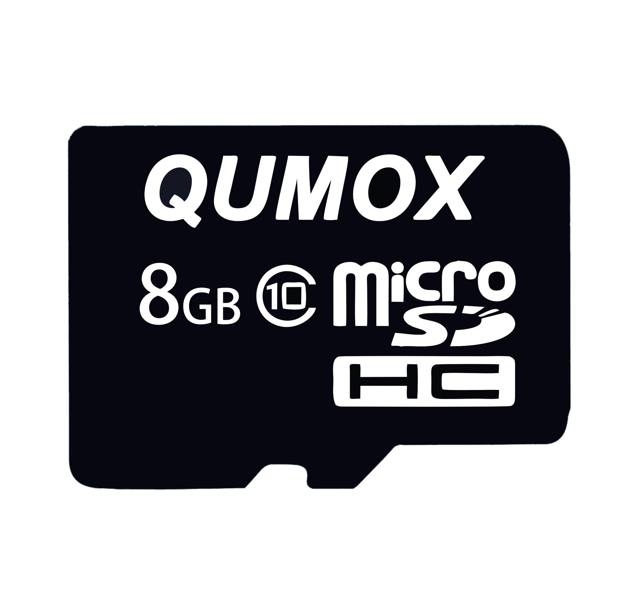 QUMOX 2 X 8GB 8 GB microsdhc Flash Memory Card Class 10 TF