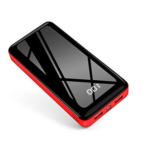 Bextoo Portable Charger Power Bank 30000mAh External Battery Pack with LCD Digital Display and USB-C Input, Dual USB Output High-Speed Charging for Cell Phones, Tablet and More