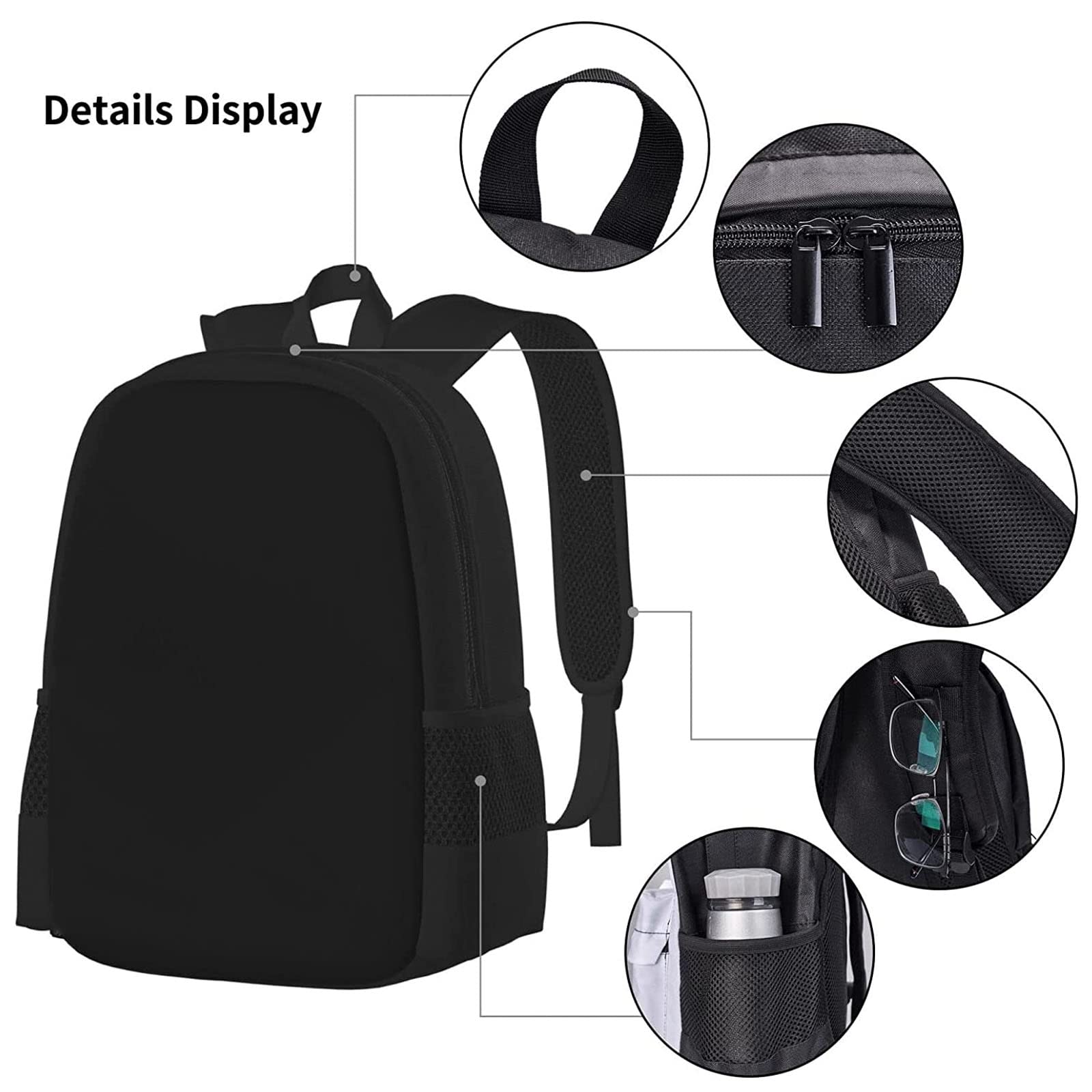 DWONDFORT Fashion Aphmau Backpack Combination With Lunch Bag Pencil Bag Travel Schoolbag (BACKPACK-1)